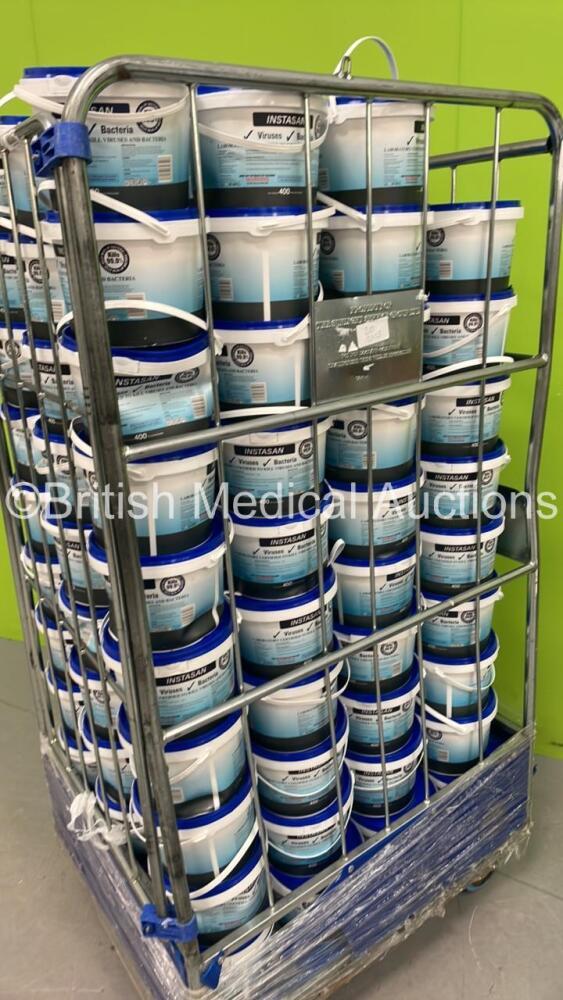 Large Quantity of Instasan Saturated Cleaning Wipes (Cage Not Included ...
