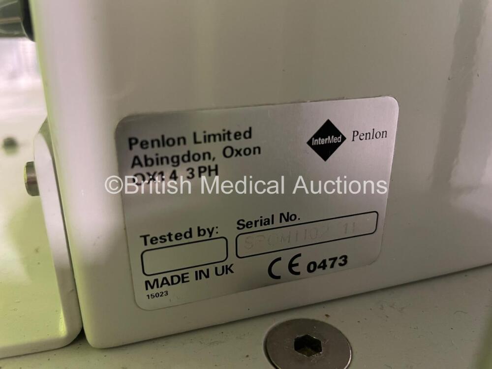 InterMed Penlon Prima SP Anaesthesia Machine with Oxygen Monitor, Hoses ...