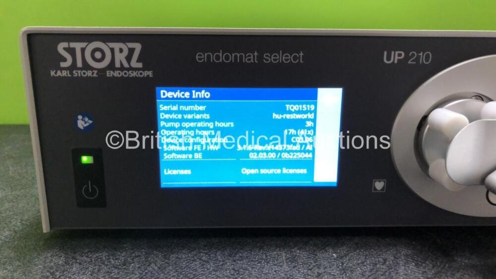 Storz UP210 Endomat Select Roller Pump for Irrigation and Suction ...