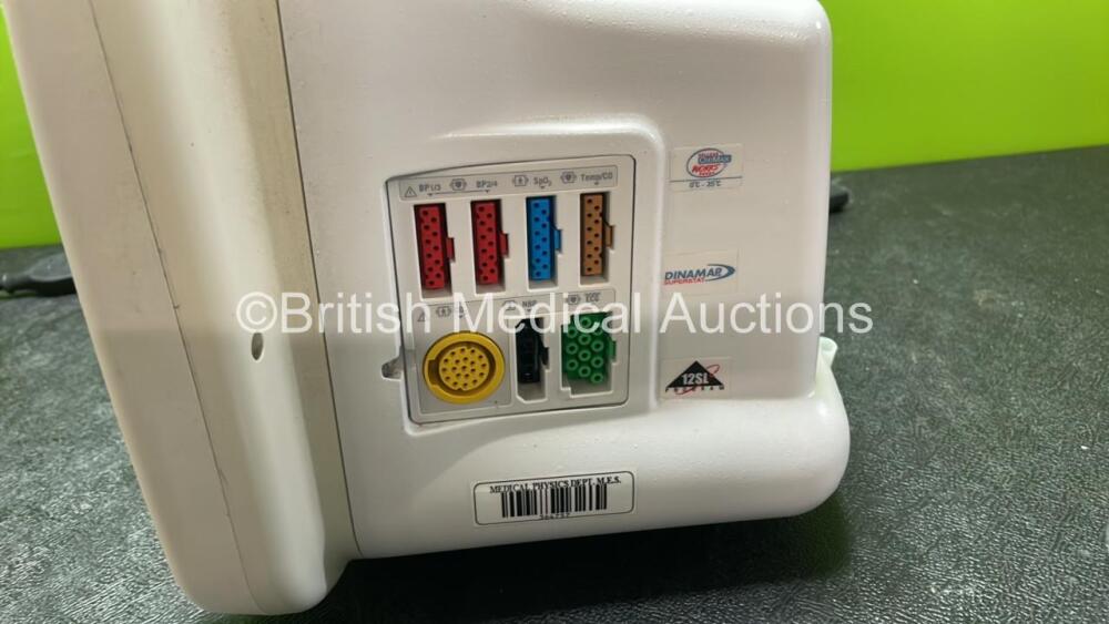 GE Dash 5000 Patient Monitor Including ECG, SpO2, CO2, BP1/3, BP1/4 ...