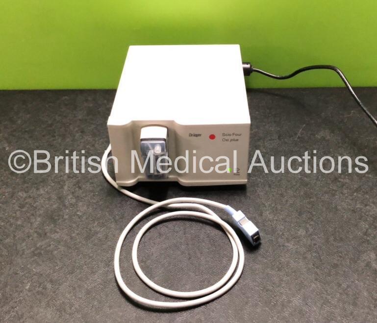 Drager Scio Four Oxi Plus Gas Module with Power Supply (Powers Up ...