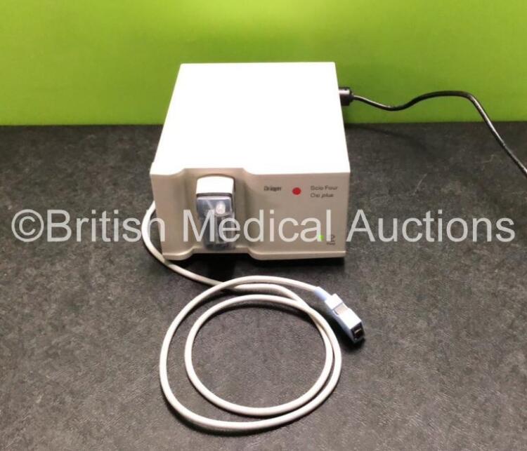 Drager Scio Four Oxi Plus Gas Module with Power Supply (Powers Up ...