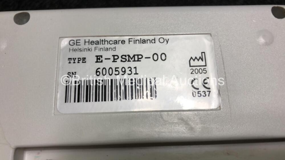 GE B650 Touch Screen Patient Monitor *Mfd 2017* with 1 x GE E-CAiOV Gas ...