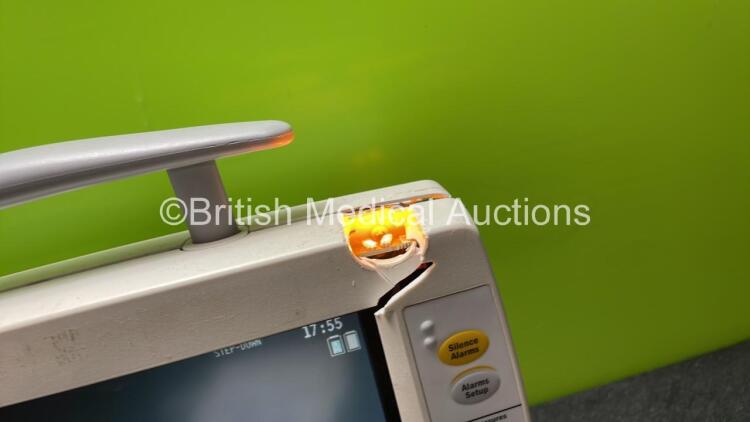 GE Datex Ohmeda S/5 FM Patient Monitor with 1 x GE E-PSMP-00 Module ...