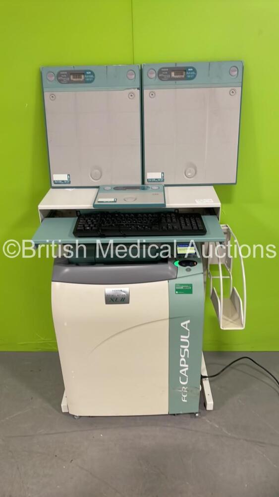 Fujifilm FCR Capsula XLII Model CR-IR 359 CR Reader (Powers Up) with 3 ...