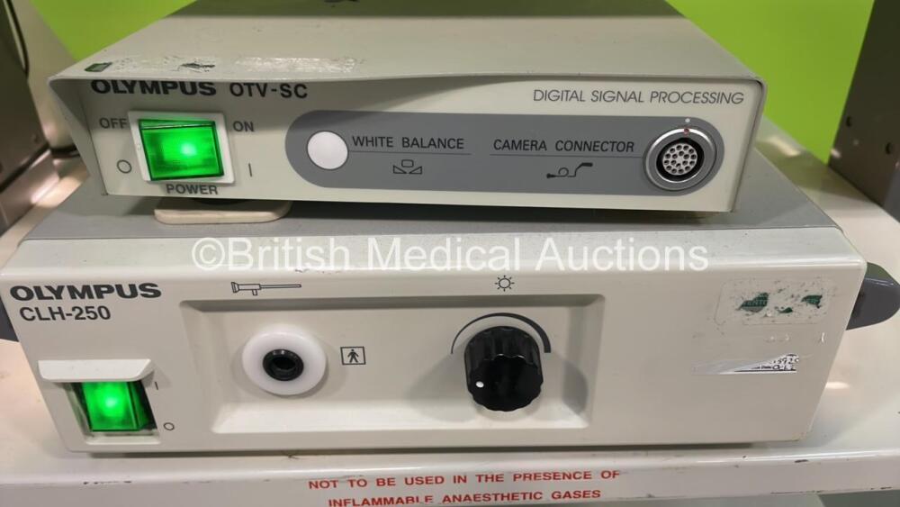 Olympus TV-2 Trolley with Sony Monitor, Olympus OTV-SC Digital ...