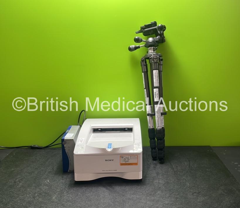 Mixed Lot Including 1 x Sony UP-DR80MD Color Printer (Powers Up) 1 x ...