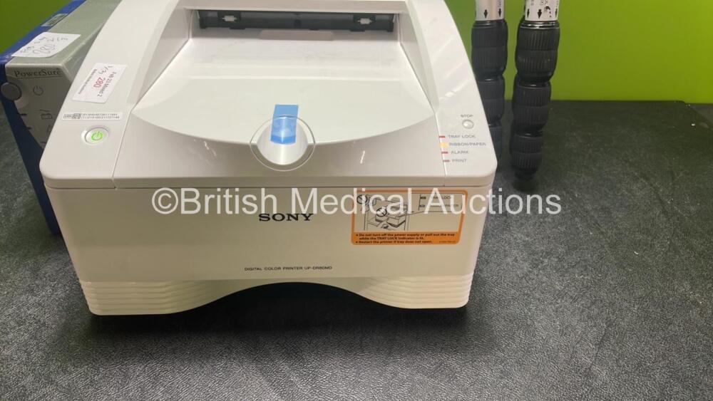 Mixed Lot Including 1 x Sony UP-DR80MD Color Printer (Powers Up) 1 x ...