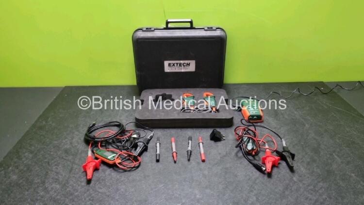 Extech DL160 True Input RMS AC Voltage Current Datalogger with 2 x ...