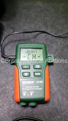 Extech DL160 True Input RMS AC Voltage Current Datalogger with 2 x ...