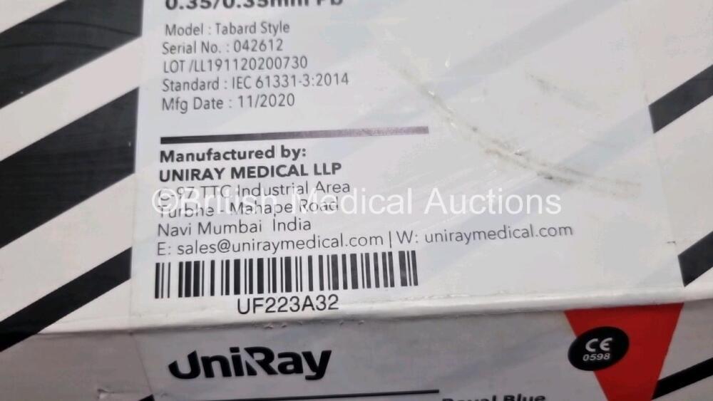 Uniray Double Sided X-Ray Protection Apron Size 100 x 62 | February ...