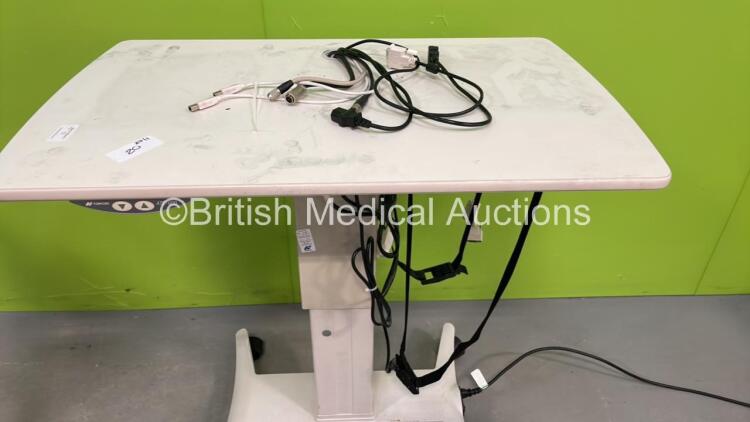 TopCon Ophthalmic Table (Powers Up) and 1 x Sara Stedy Patient Standing ...
