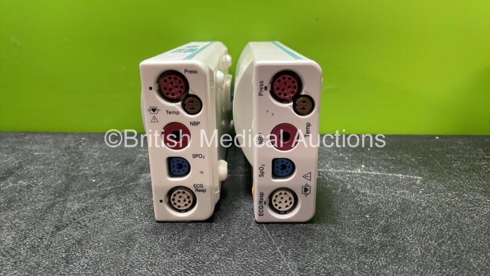 2 x Philips IntelliVue X2 Handheld Patient Monitors Including ECG, SpO2 ...