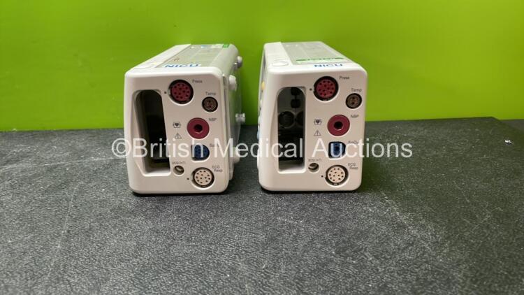 2 x Philips IntelliVue X2 Handheld Patient Monitors Including ECG, SpO2 ...