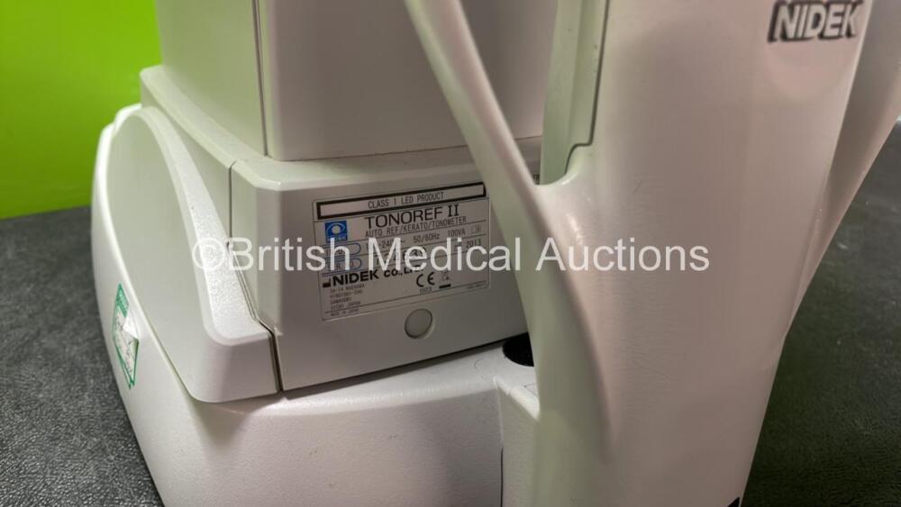 Nidek Tonoref II Auto Ref / Kerato / Tonometer with Printer Options (Powers Up with Missing Head ...