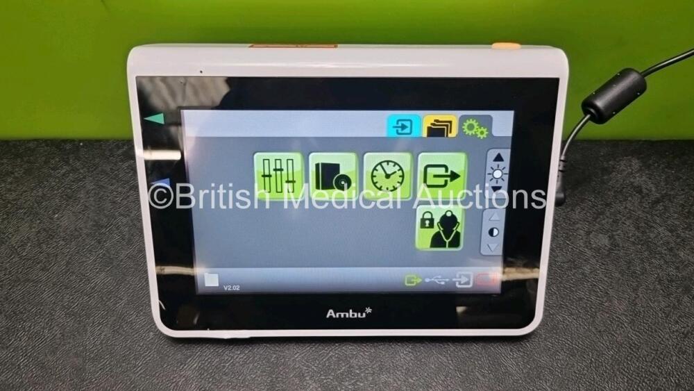 Ambu aView Ref - 405002000 Monitor *Version - 2.02* with Power Supply ...