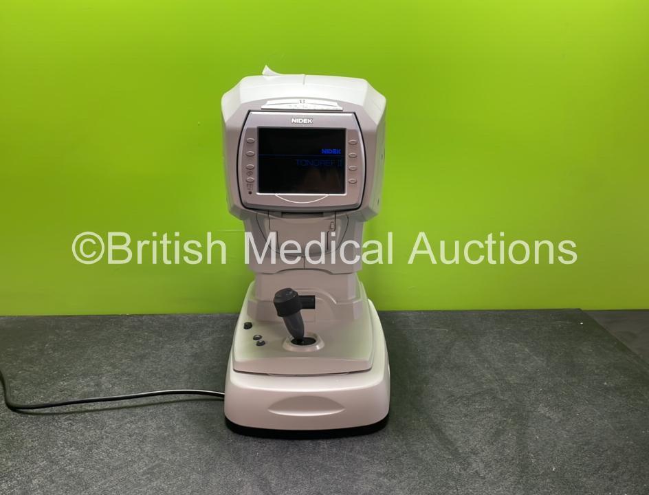 Nidek Tonoref II Auto Ref / Kerato / Tonometer with Printer Options (Powers Up) *Mfd 2013 ...