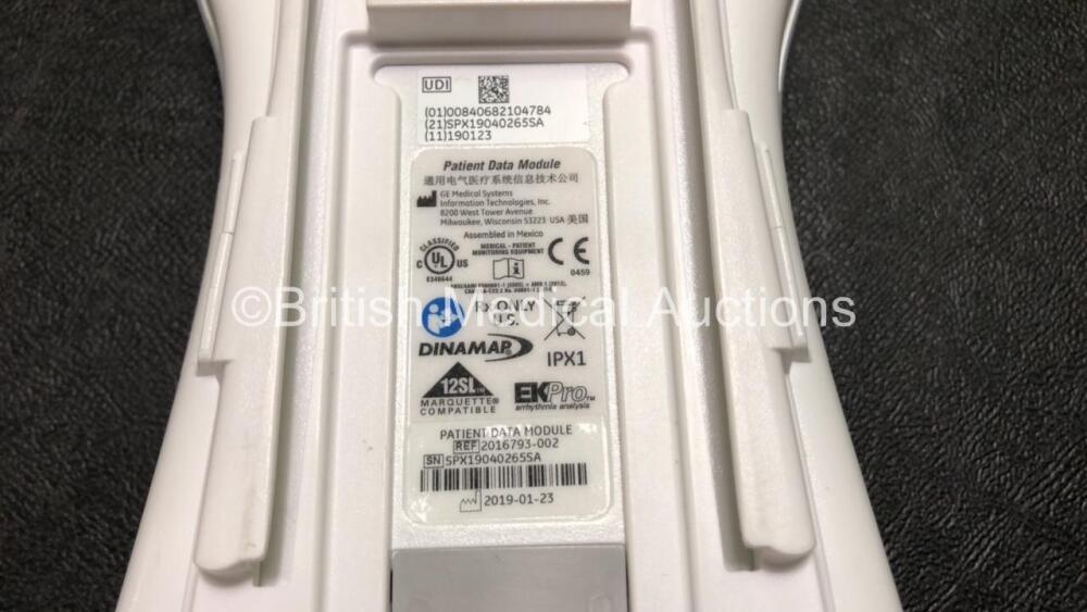 GE Carescape B650 Touch Screen Patient Monitor *Mfd - 2019* with 1 x GE ...