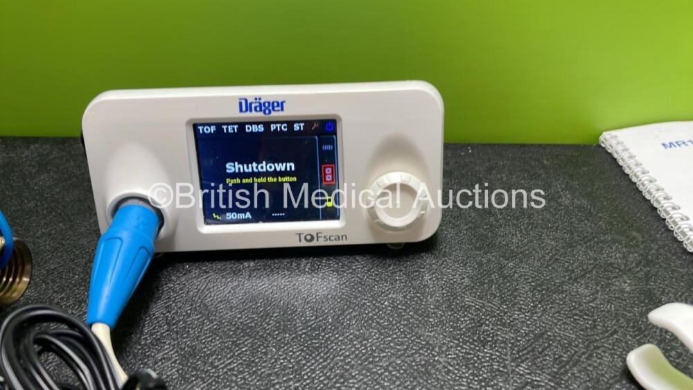 Mixed Lot Including 1 x Drager REF TOF-MU Neuromuscular Monitoring ...