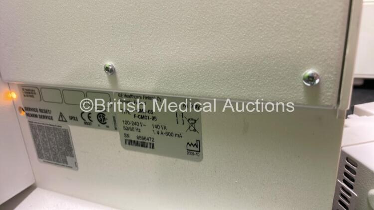 GE Datex Ohmeda Compact Anesthesia Monitor with 1 x GE E-CAiOV Gas ...