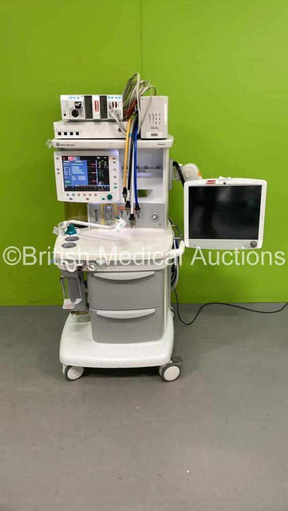 Datex-Ohmeda Avance Anaesthesia Machine Software Version 06.00 with ...
