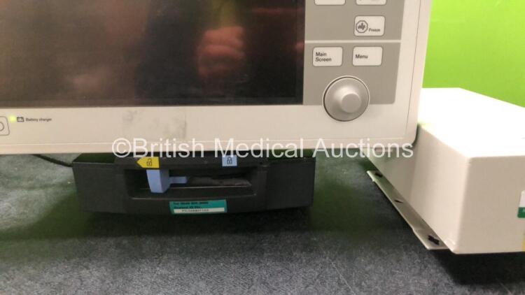 2 x Drager Infinity Delta XL Patient Monitors with HemoMed 1, Aux/Hemo ...