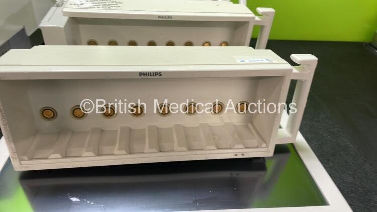 Job Lot Including 3 x Philips M8010A Modules (All Power Up) 3 x Philips ...