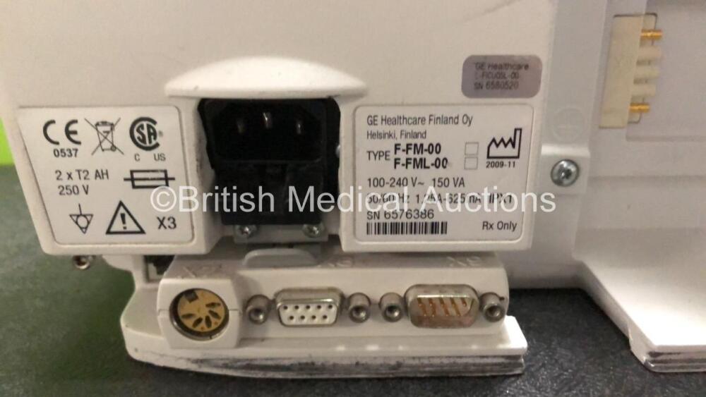 Job Lot Including 1 x GE Type F-FM-00 Patient Monitor (Powers Up with ...