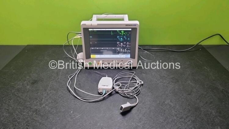 EDAN iM60 Touch Screen Patient Monitors Including ECG, SpO2, NIBP, IBP1 ...