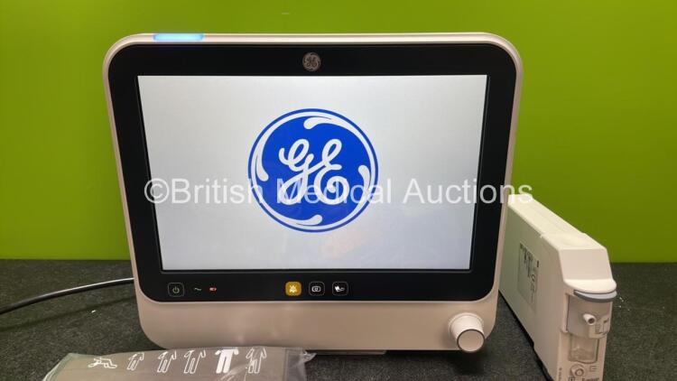 GE B125 Patient Monitor Including ECG, NIBP, SpO2, T1, T2, IBP1and IBP2 ...