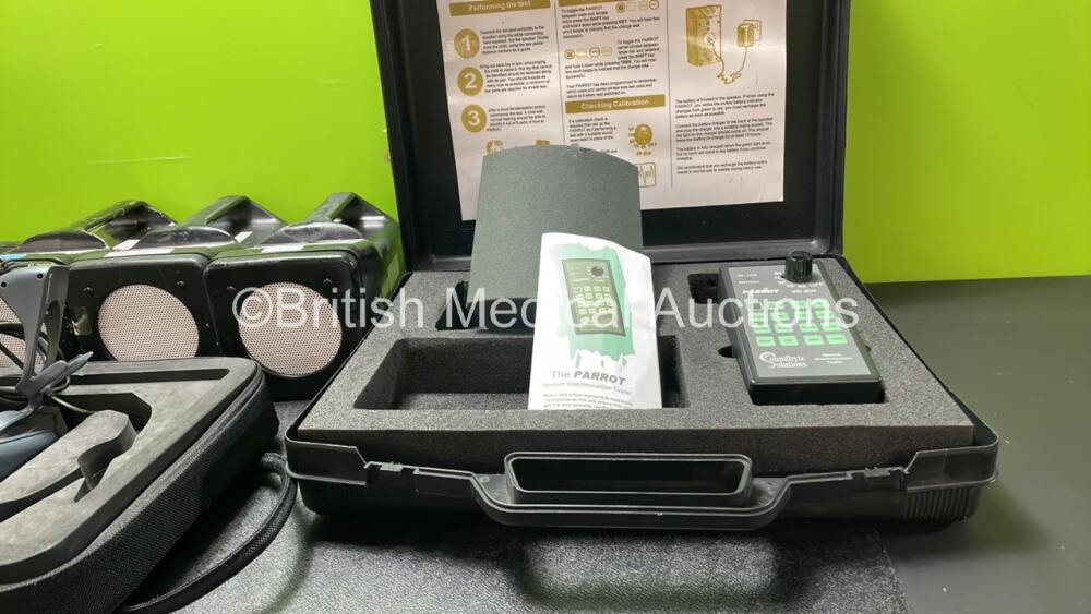 Job Lot of Audiometry Equipment Including 1 x Stage Line 200W Amplifier ...