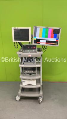 Storz Stack Trolley with Storz Monitor, Storz 200903 31 Touch Screen ...