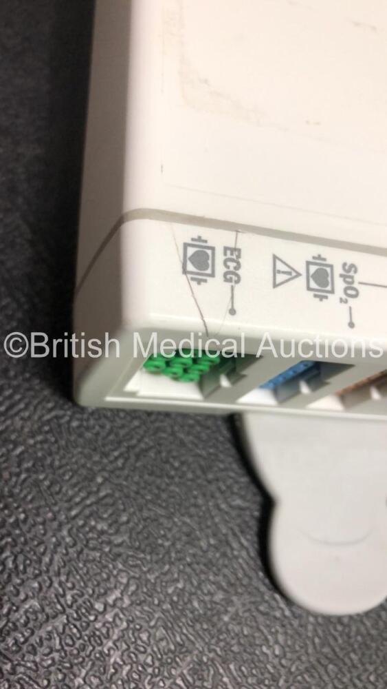 2 x GE Type E-PSMP-00 Modules with ECG, SpO2, T1, T2, P1, P2 and NIBP ...