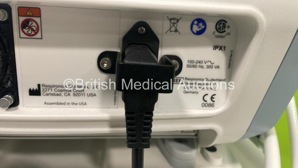 Philips Respironics V60 Ventilator on Stand Software Version 3.00 ...