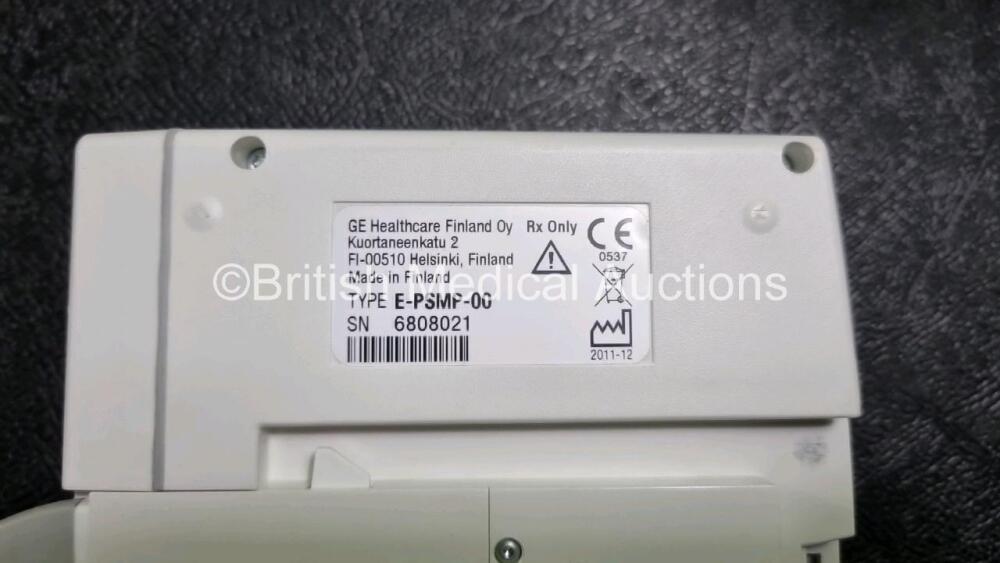 2 x GE B30 Patient Monitors with 2 x GE E-PSMP-00 Module Including ECG ...