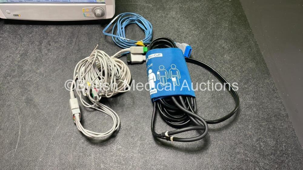 GE Carescape B650 Touch Screen Patient Monitor *Mfd 07-2014* with 1 x ...