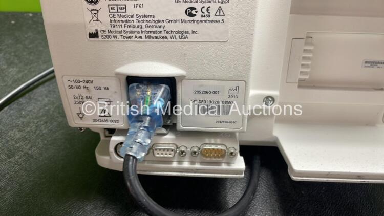GE B30 Patient Monitor with 1 x GE E-PSMP-00 Module Including ECG, SpO2 ...