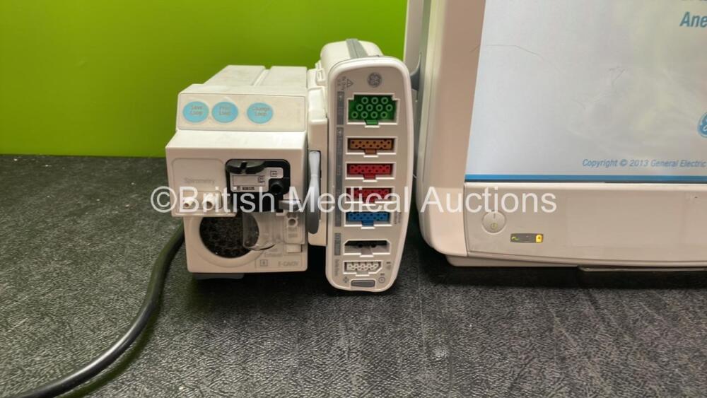 GE Carescape B650 Touch Screen Patient Monitor *Mfd 06-2012* with 1 x ...