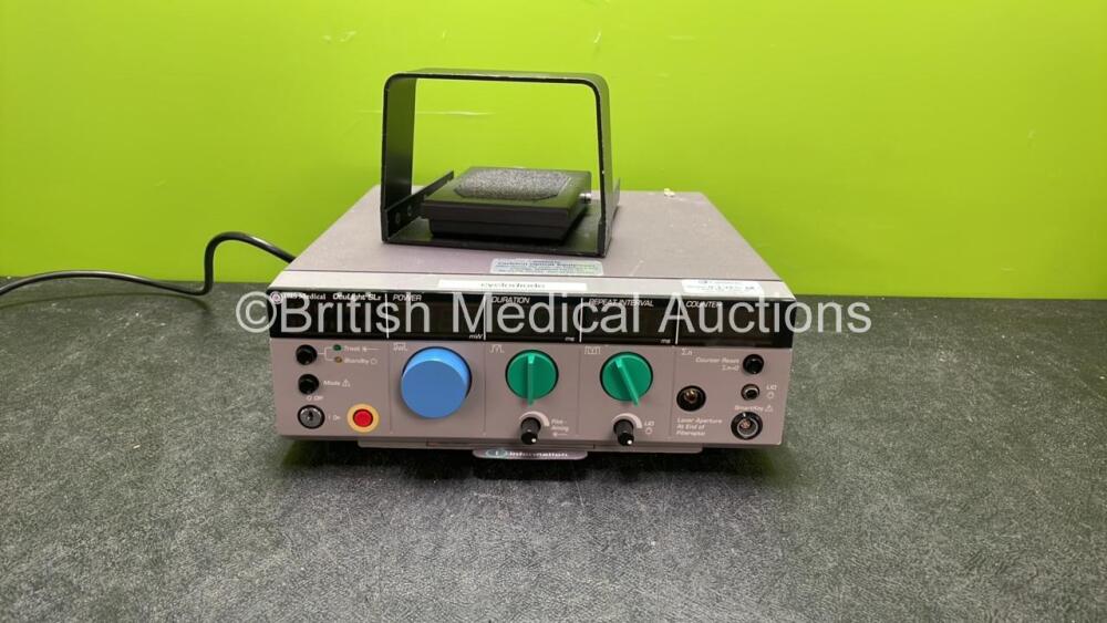 IRIS Medical OcuLight SLx Laser with 1 x Footswitch (Untested Due to ...