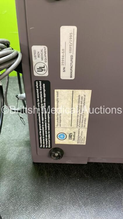 IRIS Medical OcuLight SLx Laser with 1 x Footswitch (Untested Due to ...