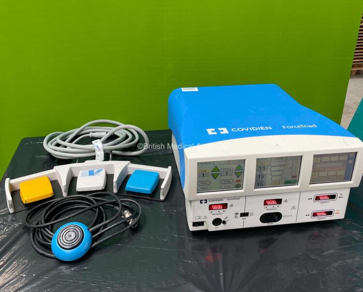 Covidien Force Triad Electrosurgical Diathermy Unit *Mfd - 07/2012 ...
