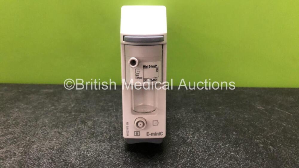 GE E-miniC-00 Gas Module with Mini D-Fend Water Trap *SN 7038069 ...