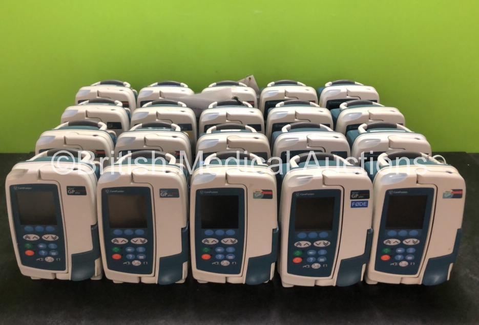 20 x Carefusion Alaris GP Guardrails Plus Infusion Pumps *SN 900205574 ...
