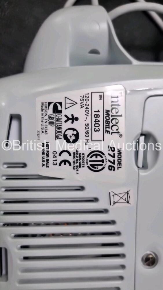 Chattanooga Group Intelect Mobile Model 2776 Dual Frequency Ultrasound ...