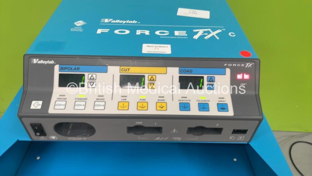 ValleyLab Force FX-8C Electrosurgical / Diathermy Unit on Stand with ...