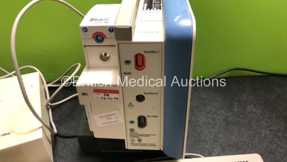 Drager Infinity Delta Patient Monitors with HemoMed 1, Aux/Hemo 3, NBP ...