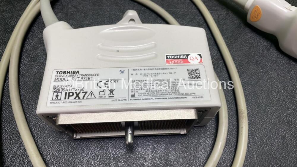 Toshiba 10C3 Model PVT-674BT Convex Array Transducer / Probe *SN ...