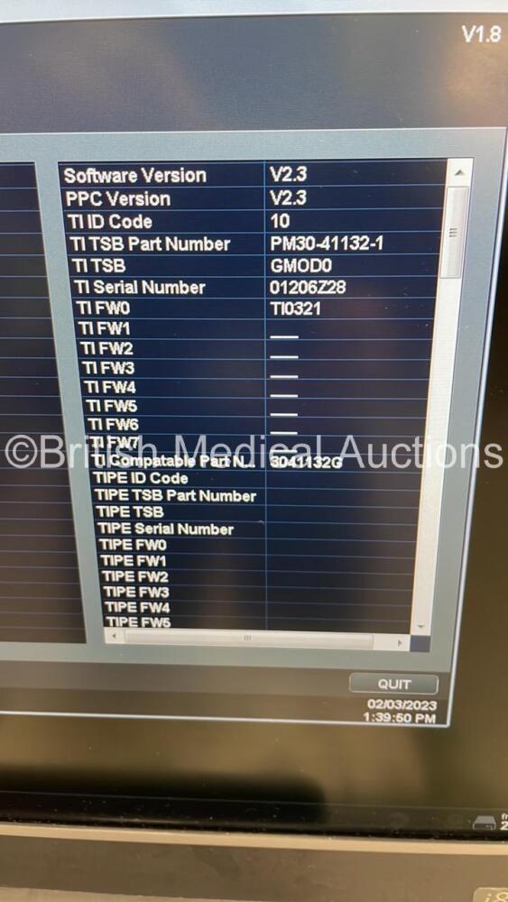 Toshiba Aplio i800 TUS-AI800 Flat Screen Ultrasound Scanner *Mfd - 03/ ...