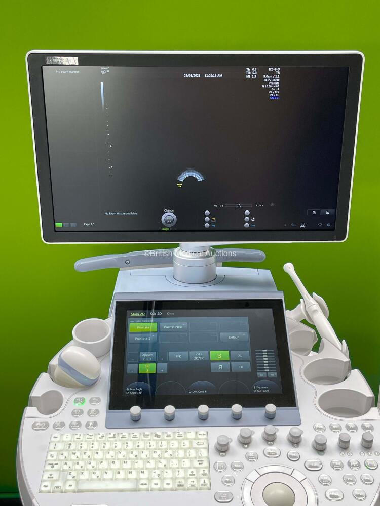 GE Voluson E8 BT16 Flat Screen Ultrasound Scanner *Mfd - 10/2015 ...