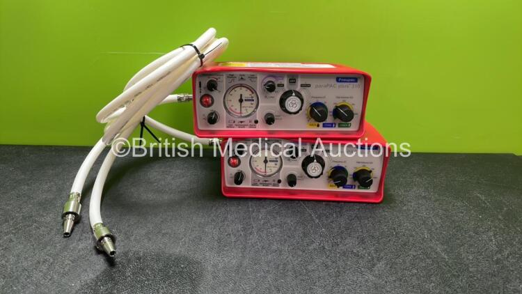 2 x paraPAC plus MR Compatible 310 Ventilators with Hoses | March 2023 ...